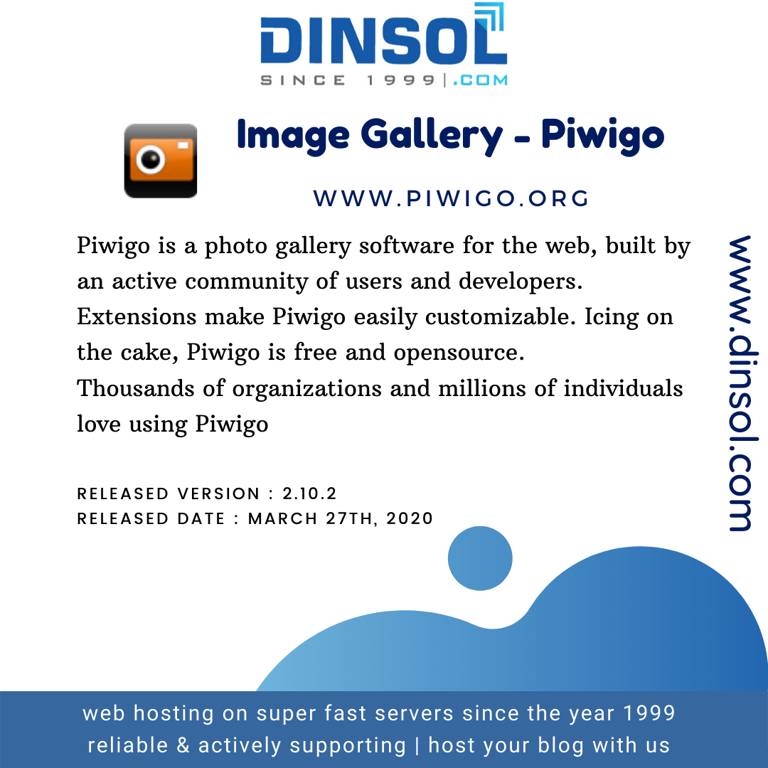 What is Piwigo Image Gallery? - Dinsol.com - Global Service Provider