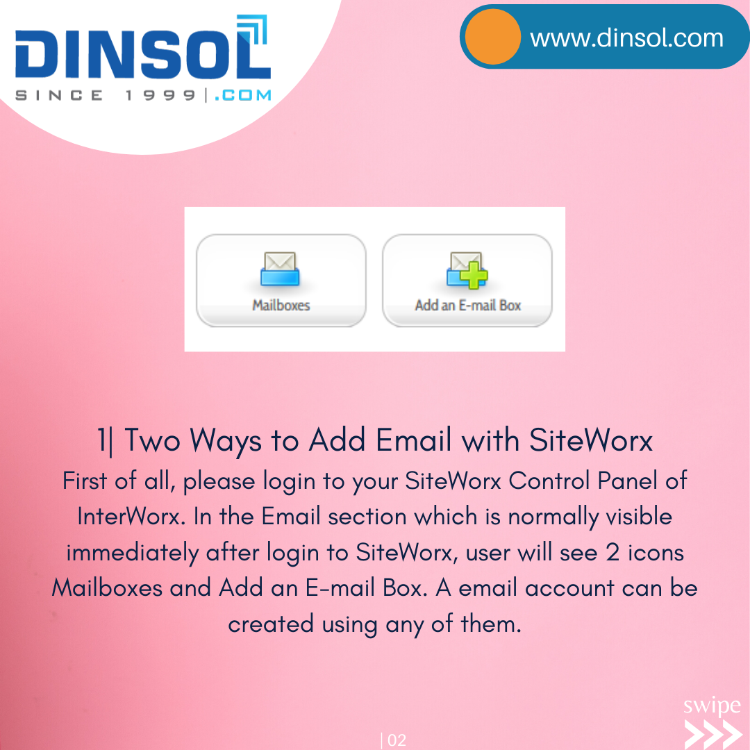 InterWorx Control Panel - Add Email using SiteWorx on Cloud Server ...
